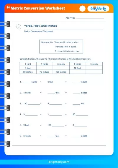 Free Metric Conversion Worksheets & Printables [PDFs] Brighterly