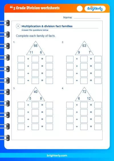 FREE Printable Division Worksheets for Grade 3 [PDFs] Brighterly
