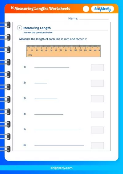 FREE Printable Measuring Lengths Worksheets [PDF] Brighterly