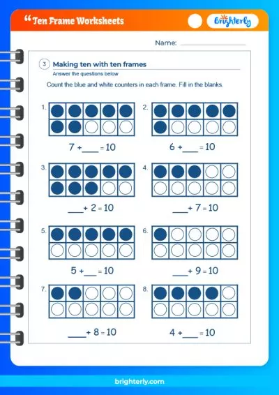 Everything You Need To Know About Ten Frame Worksheets [PDFs ...